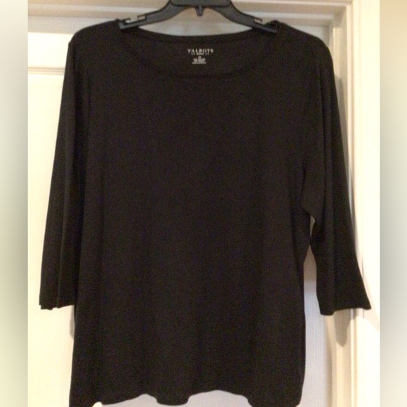 Talbots | Tops | Womens Talbots Black Top | Poshmark